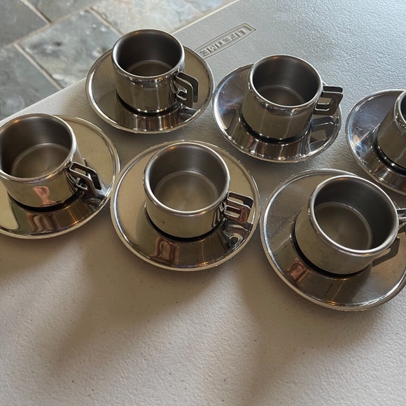 Casalinghi | Dining | Italian Designer Stainless Steel Espresso Set ...